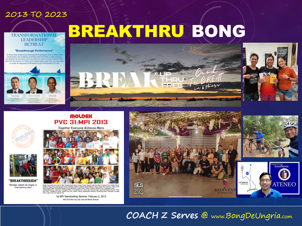 BreakUP BreakTHRU BreakFREE Good To Great in Boracay