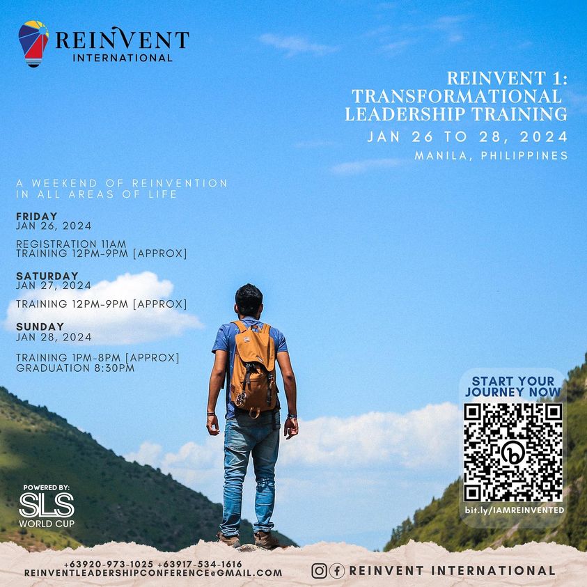 ReINVENT YOU in 24: Transformational Leadership Training | BiZ CoACH